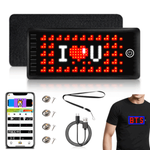 Mini LED Signs Bluetooth inalámbrico recargable LED Message Sign, Smart ...